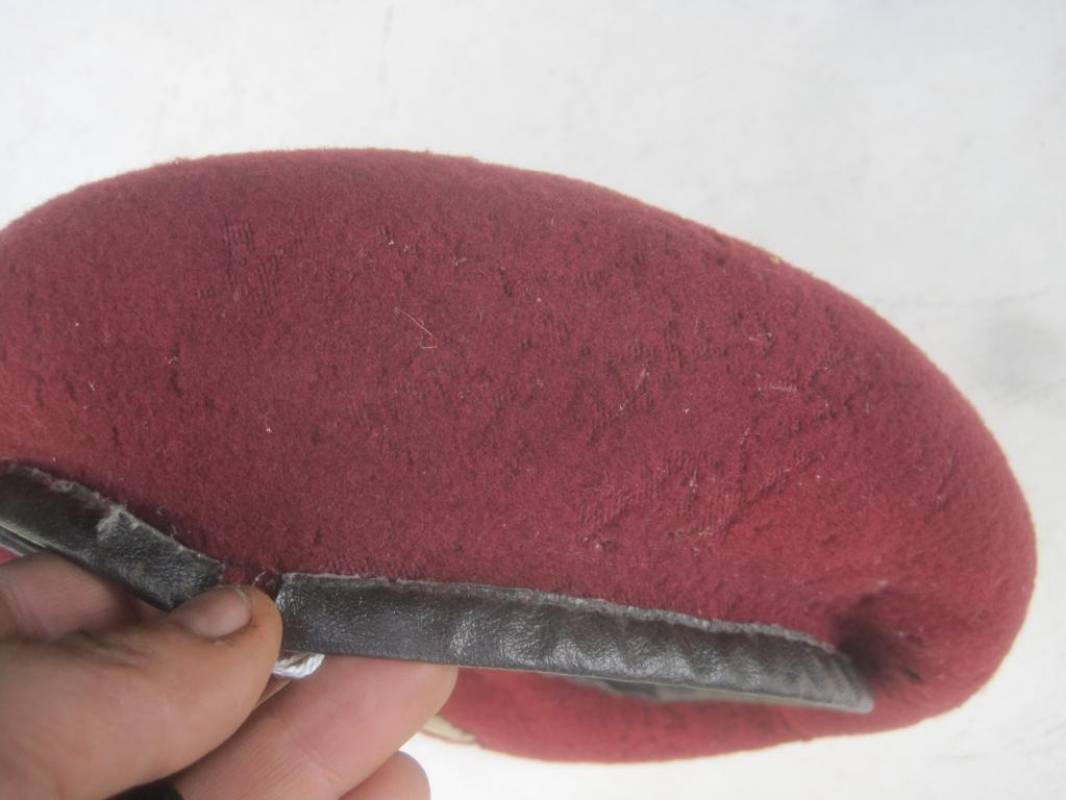 Béret rouge parachutiste British Beret Rasque 1943 - Ventes d ...