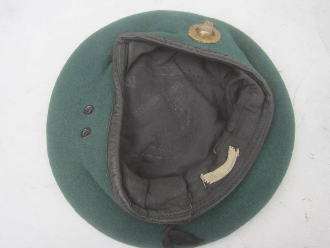 Béret vert commando Beret Industries Ltd 1944 - Ventes d'antiquités ...