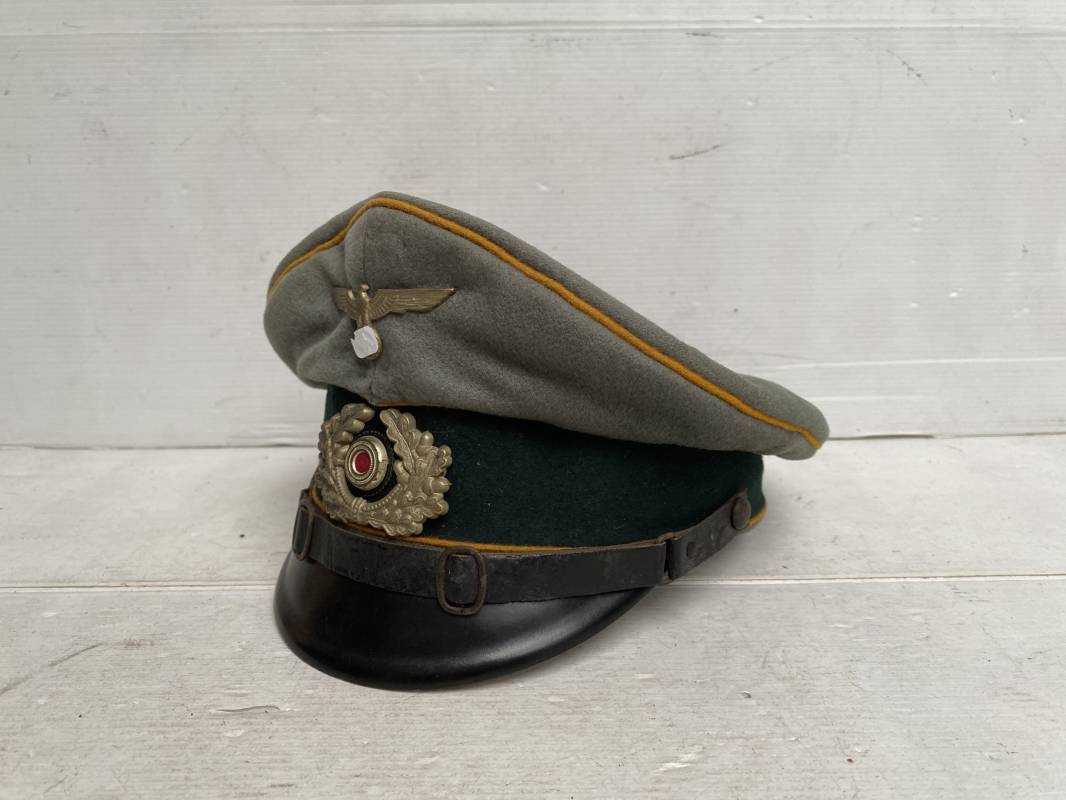 Heer casquette sous officier Cavalerie Gepruft 8/Kav Rgt 6 - Ventes d ...
